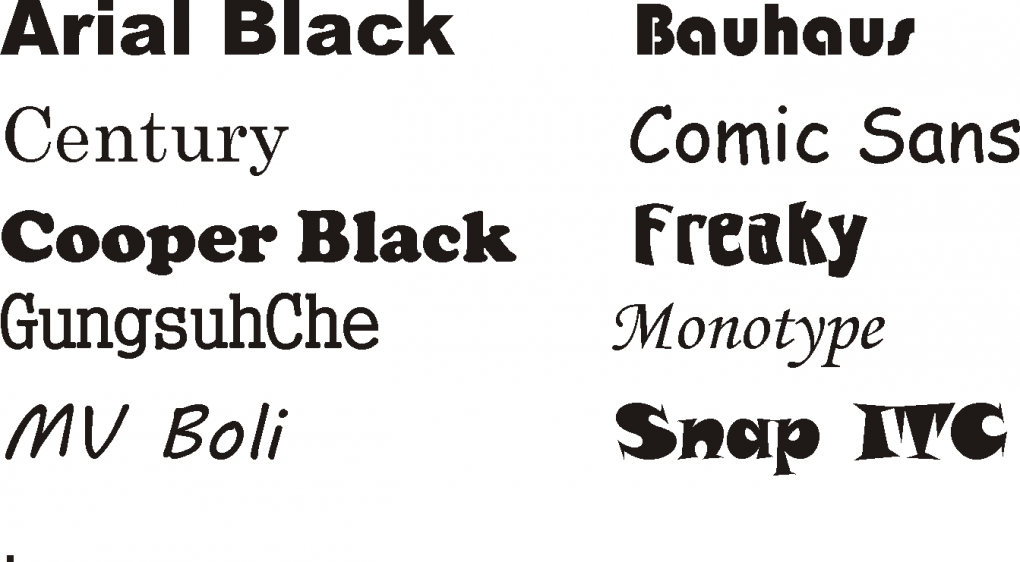 Lettertypes - Voorbeelden - Studio Alteveer